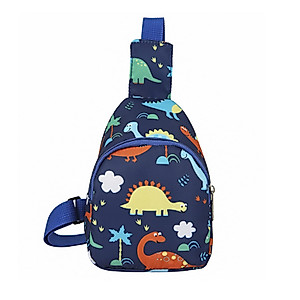 Ralcosuss Kids Cute Animal Dinosaur Unicorn Crossbody Chest Sling Bag Shoulder Bag for Girls Boys