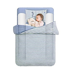 Tebery 2 Pack Bed Bumpers Side Memory Foam Pillow Pads with Waterproof Cover, Safety Sleep Bedside Guard for Toddlers,Kids,Adults and Seniors