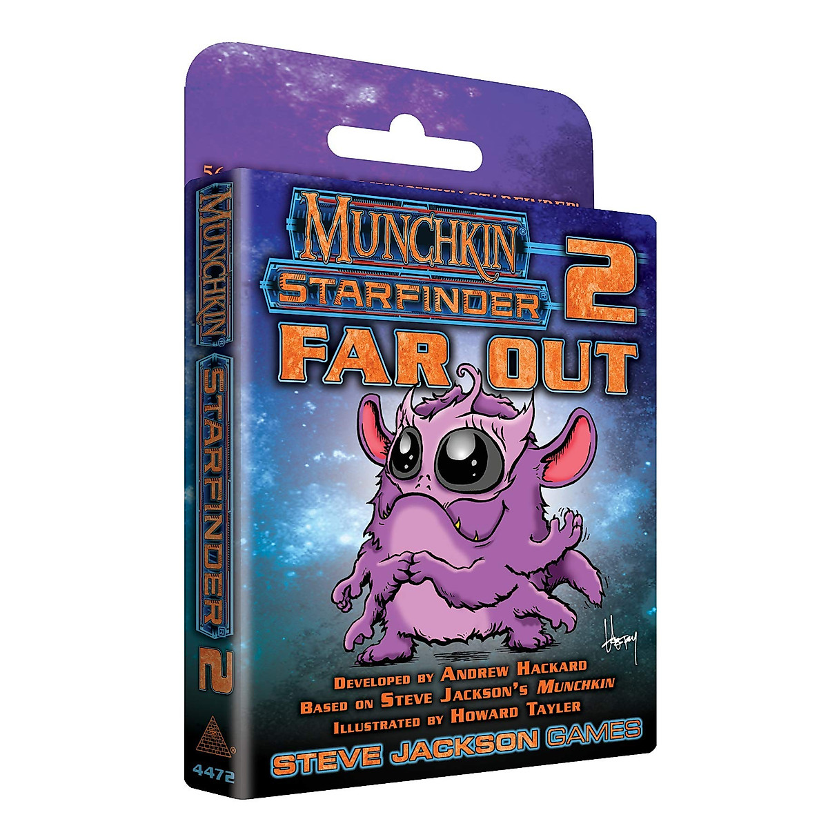 Steve Jackson Games Munchkin Starfinder 2 – Far Out Game (Expansion) | 56-Cards | Game for Adults, Kids & Family | Fantasy Adventure Roleplaying Game | Ages 10+ | 3-6 Players | Avg Play Time 120 Min