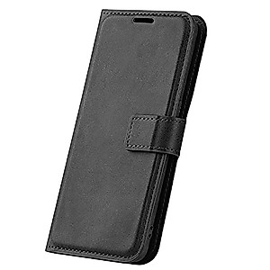 Kezaizhe Flip Case for OnePlus 11 Wallet PU Leather Magnetic Protective Cellphone Case for One Plus 11 Folio Book Cover with Stand (Black)