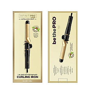 INFINITIPRO BY CONAIR Ultra-High Heat Tourmaline Ceramic 1-inch Curling Iron