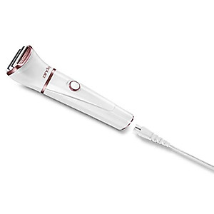 Andis 31015 Close Curves Electric Shaver for Women - Perfect for Legs, Bikini Area & Underarms Hair Removal - Rechargeable Cordless Wet & Dry Shaver, Lightweight - 6 Piece Kit