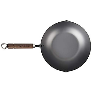 Yoshikawa Fry Pan, 11 in, Black