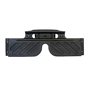 American Soundbar JK/JKU Wrangler Overhead Sound System Empty Enclosure | Jeep Roof Accessory, Enclosure for Speaker, Overhead Sound System Cover (Black)