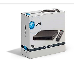 ONN Compact DVD/DVD-RW Player with Remote, 8.85"
