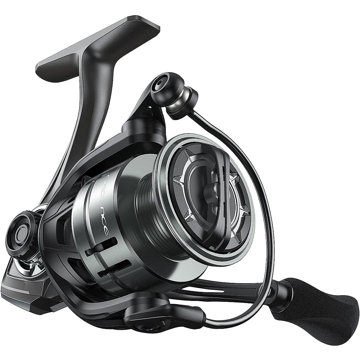Cadence Essence Spinning Reel, Lightweight Carbon Frame and Side Plates, 9 + 1 Durable & Corrosion Resistant Ball Bearing System, Smooth and Powerful Drag