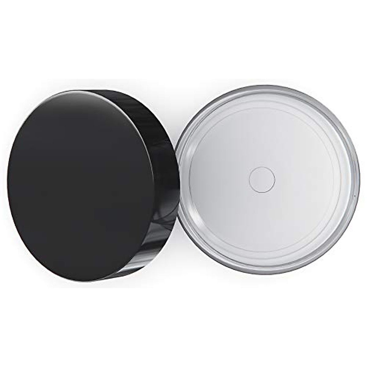 Mabua 4oz Plastic Containers with Lids 50 Pack BPA Free, Clear Empty Refillable Round Sugar Scrub small 4 Oz Plastic Jars with Lids for Cosmetics, Lotions, Body Butters, Liquid Slime & Beauty Products