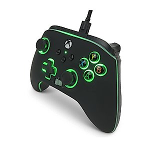 PowerA Spectra Infinity Enhanced Wired Controller for Xbox Series X|S, Gamepad, Wired Video Game Controller, Gaming Controller, Xbox One, Officially Licensed - Xbox Series X (Renewed)