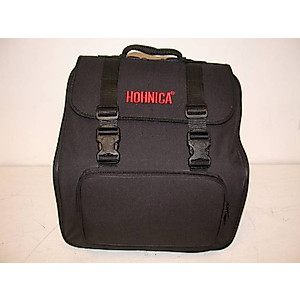 HOHNER 1305-RED Hohnica 72 Bass 34-Key Entry Level Piano Accordion Range G to E