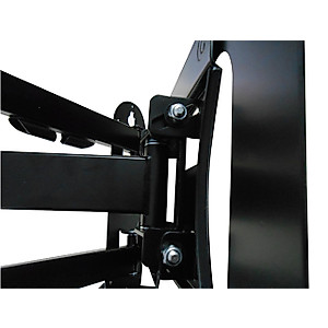 XtremPro Swivel Full Motion Articulating Tilting Low-Profile TV Wall Mount Corner Bracket for 32-70 inch Screen LCD LED Plasma 4K 3D Flat Panel Screen TV VESA up to 600 x 400mm Load Capacity 77lbs