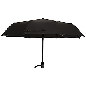 Amazon Basics Automatic Small Compact Travel Umbrella - Black