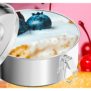 Flan Mold with Lid, Stainless Steel Flan Pan for Instant Pot 6QT(3QT, 8QT Avail) - Flanera Flan Maker Come with Rack and Spatula