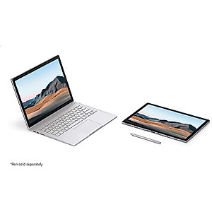 Microsoft Surface Book 3 13.5 Inch Touch-Screen 512GB i7 32GB RAM with Windows 10 Pro (Wi-Fi, 1.3GHz Quad-Core i7 up to 3.9GHz, Newest Version) SLM-00001