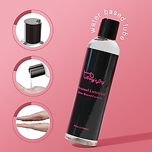 Tracy's Dog Water Based Lube,Lubricant for Women, Men and Couples 8 oz