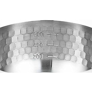 Yoshikawa YJ3367 Yukihira Pot, 5.5 inches (14 cm), For Gas Stoves, Stainless Steel, Made in Japan, One-Handed Pot, Tsubamesanjo, Double-Side Pourer, Milk Pan