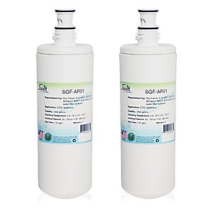 Swift Green Filters SGF-AF01 Compatible Undersink Water Filter for 3US-AF01,3US-AS01,3US-PS01,WHCF-SUF (2 Pack),Made in USA