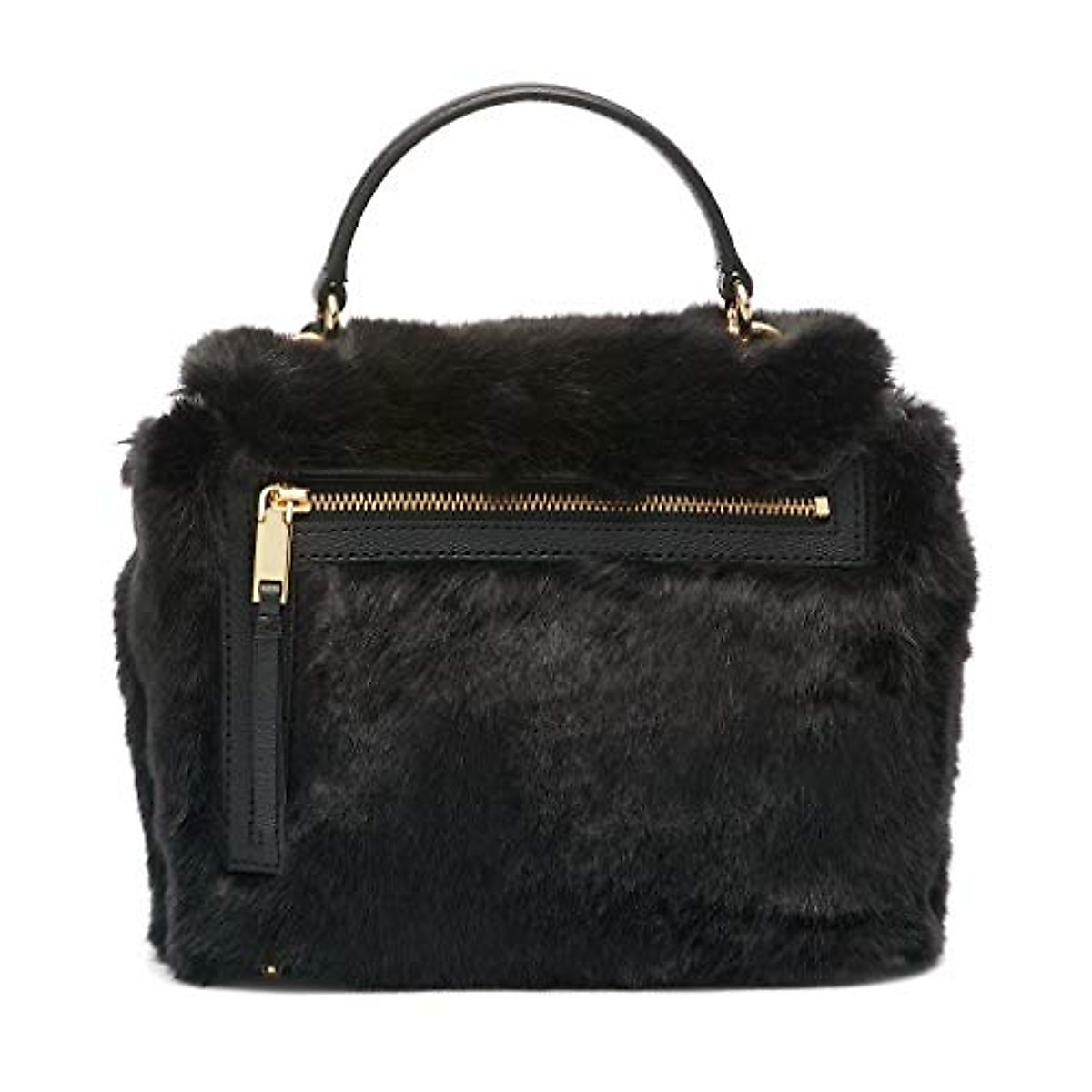 Calvin Klein Leilani Micro Pebble Top Handle Crossbody, Black