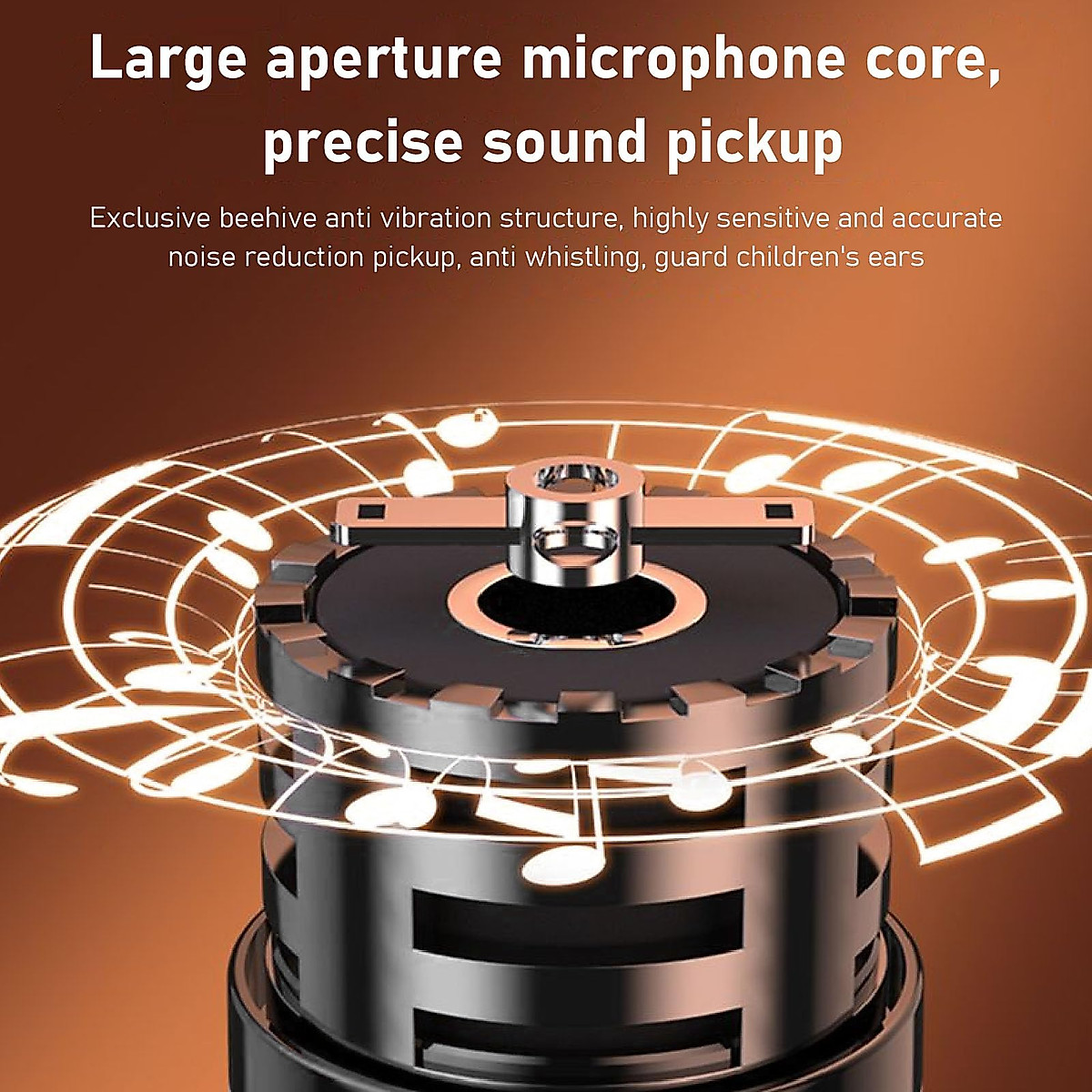 Portable Karaoke Machine, Reverb Sound Function Voice Changing Effects Portable Speaker Multifunction for Party for KTV (#1)