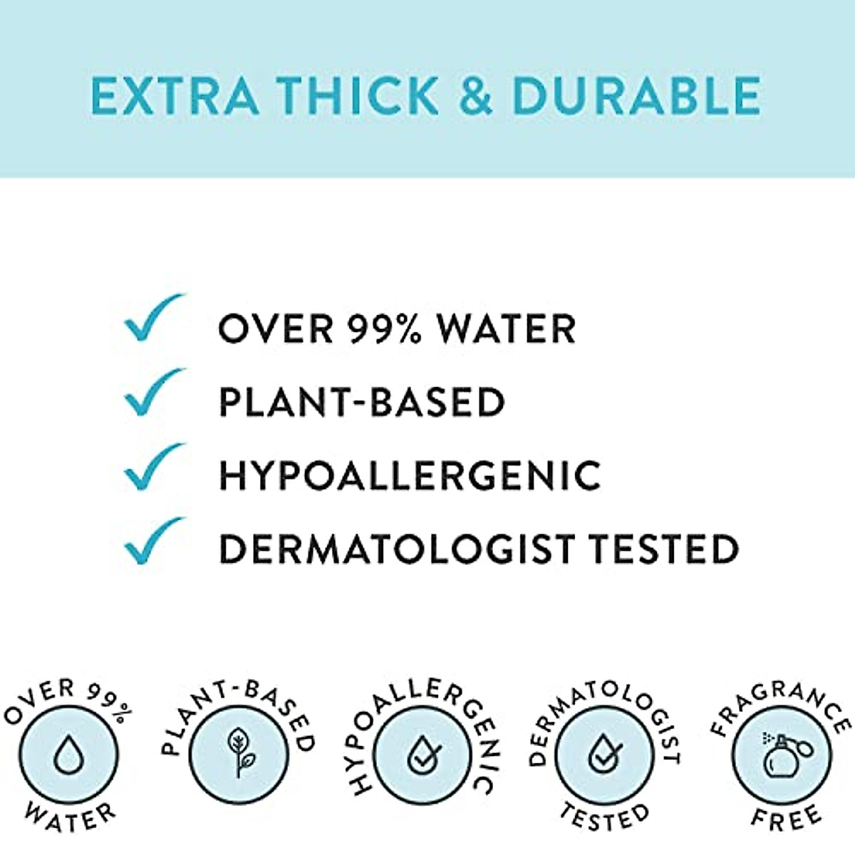 The Honest Company Nourish + Cleanse Benefit Wipes | Cleansing Multi-Tasking Wipes | 100% Plant-Based, Hypoallergenic | Sweet Almond, 60 Count