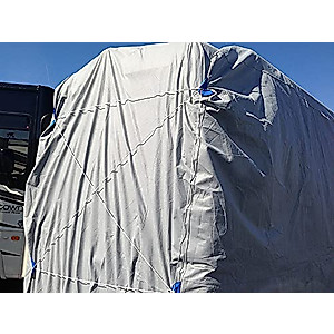 CarsCover Waterproof Class B RV High Top Conversion Van Cover Fit up to 21ft (252 inch) Sprinter, Minibus, Winnebago Era, Roadtrek, Airstream Interstate, Great West, Leisure Travel, Pleasure-Way