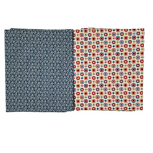 iNee Fat Quarters Fabric Bundles, Precut Cotton Fabric for Sewing Quilting, 18 x 22 inches, Harbor Blue