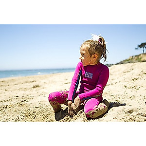 O'Neill Toddler Reactor-2 2mm Back Zip Full Wetsuit, Light Aqua/Graphite/Berry, 1