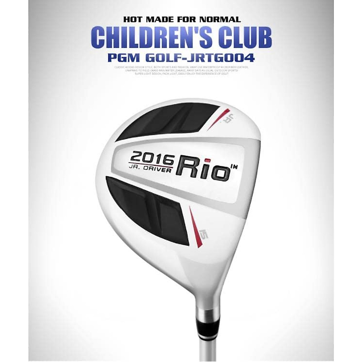 PGM Junior Golf Club, RIO golf clubs complete set right handed for Children Kids 9-12, 4 pieces youth Golf Clubs with Stand Bag for Boys & Girls Black