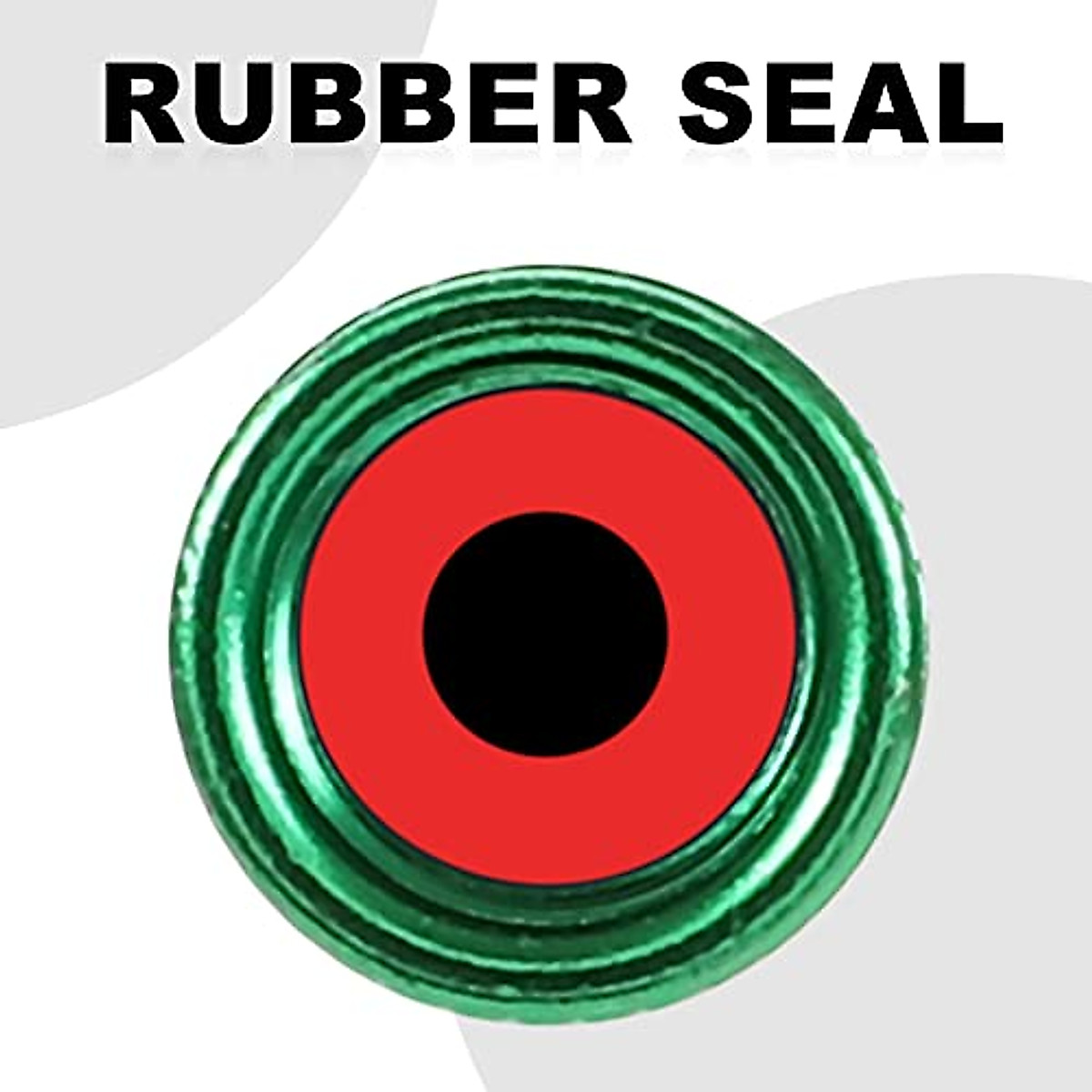 TOMALL Car Auto Wheel Tyre Tire Stem Air Valve Caps Dust Covers for Vehicle Motorcycle Bike