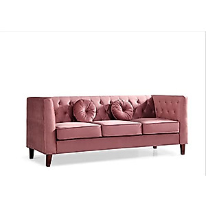 US Pride Furniture S5688N-S5694N Sofas, Rose