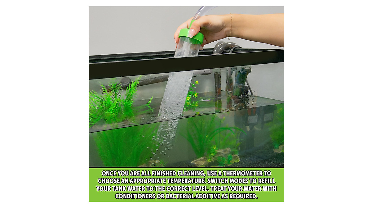 Python No Spill Aquarium Cleaner - Hassle-Free Maintenance