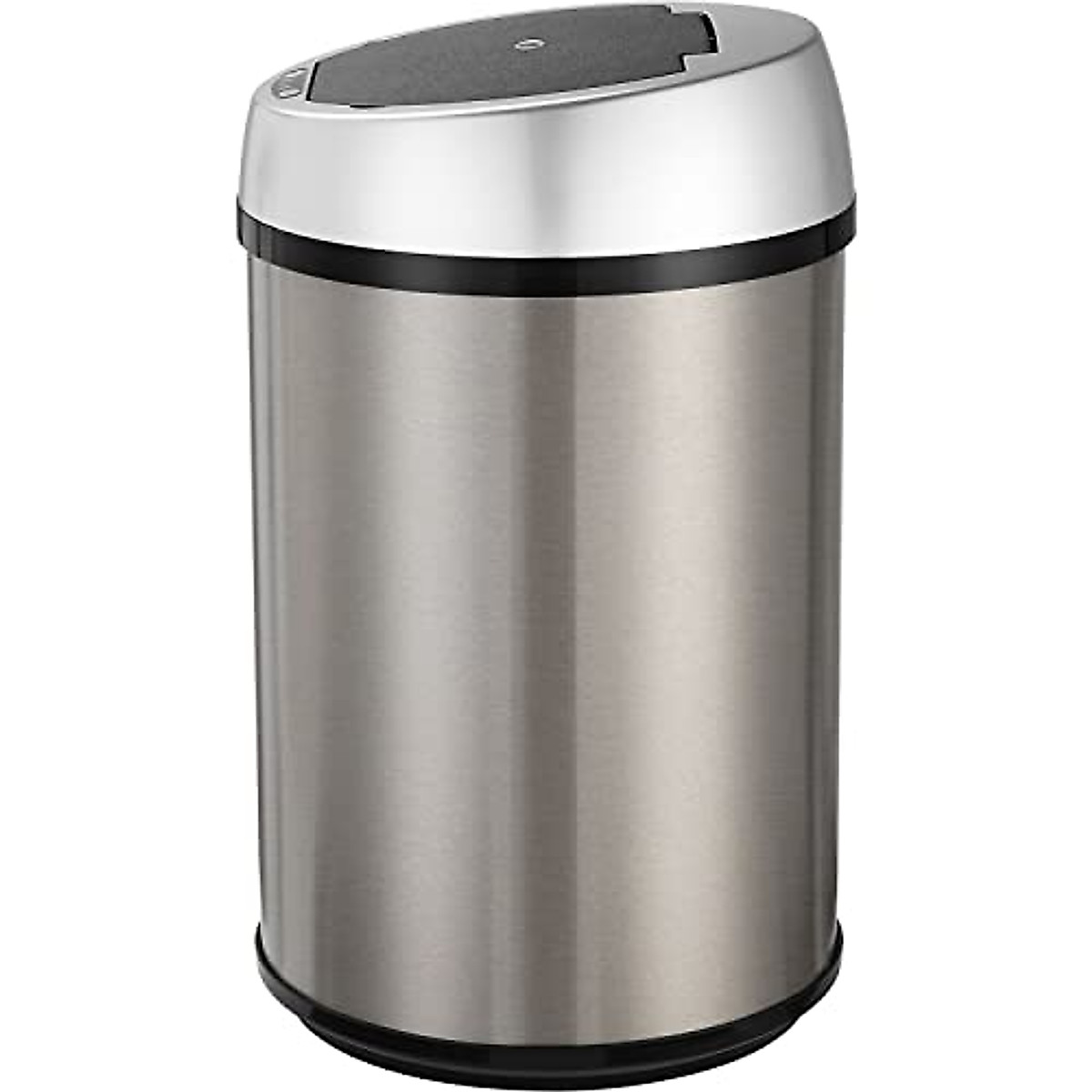 Hanover 12-Liter / 3.1-Gallon Stainless Steel 12 Liter-3.1 Gallon Home and Kitchen | Fingerprint Smudge Resistant | Soft Close | Sensor Lid, 12L Trash Can 3