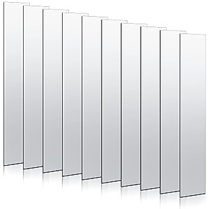 Yaocom 10 Pcs Pure Zinc Anode Sheet (99.995% Pure) for Zinc Plating and Zinc Electroplating, Zinc Electrode Strip 0.04' 'x 1'' x 6'' / 1mm x 25mm x 150mm