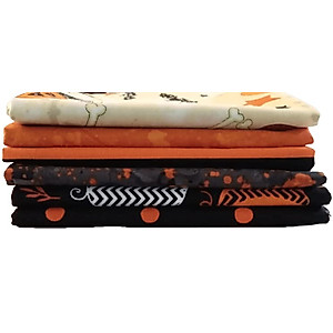 Halloweern Fat Quarter Bundle 6 Pcs