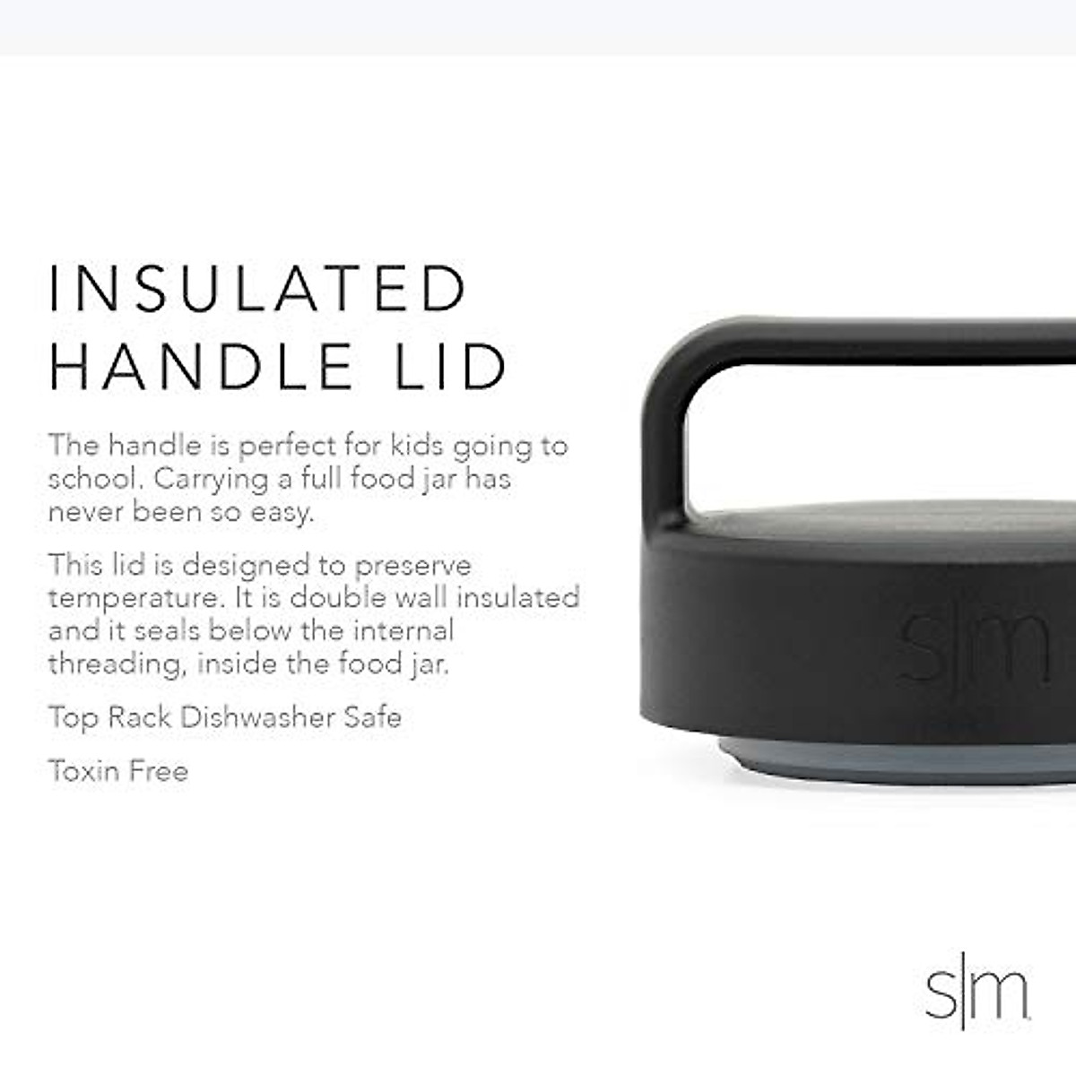 Simple Modern Food Jar Thermos for Hot Food | Reusable Stainless Steel Vacuum Insulated Leak Proof Lunch Storage for Smoothie Bowl, Soup, Oatmeal | Provision Collection | 12oz | Sorbet