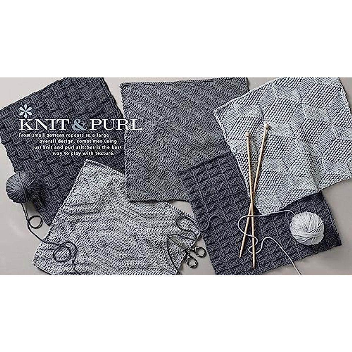 60 Quick Knit Blanket Squares: Mix & Match for Custom Designs using 220 Superwash® Merino from Cascade Yarns® (60 Quick Knits Collection)