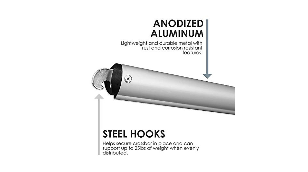 Urquid Linen Pipe & Drape Kit - Adjustable and Portable