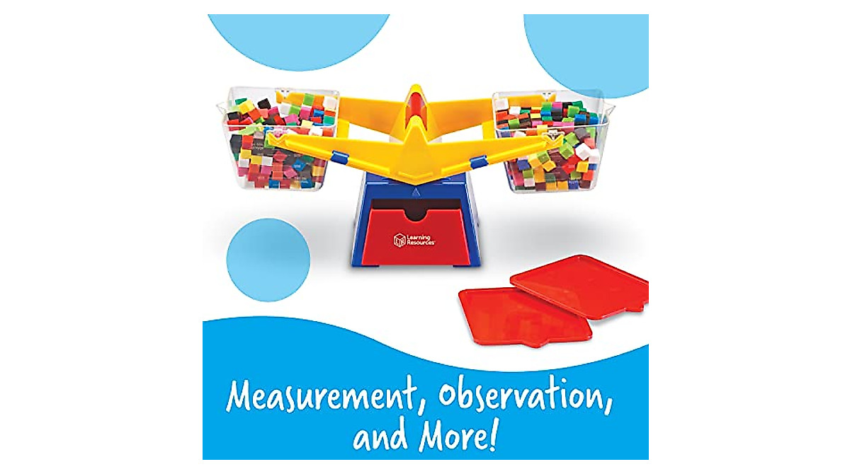 Learning Resources Bucket Balance Scale for Kids