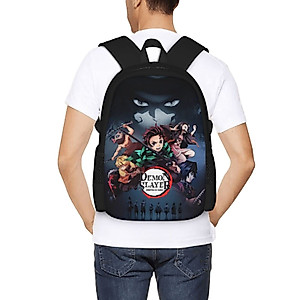 RUIRUIY Anime Backpack Teens Cartoon Backpack Aldult Laptop Backpack Bag Boys And Girls Backpacks, One Size