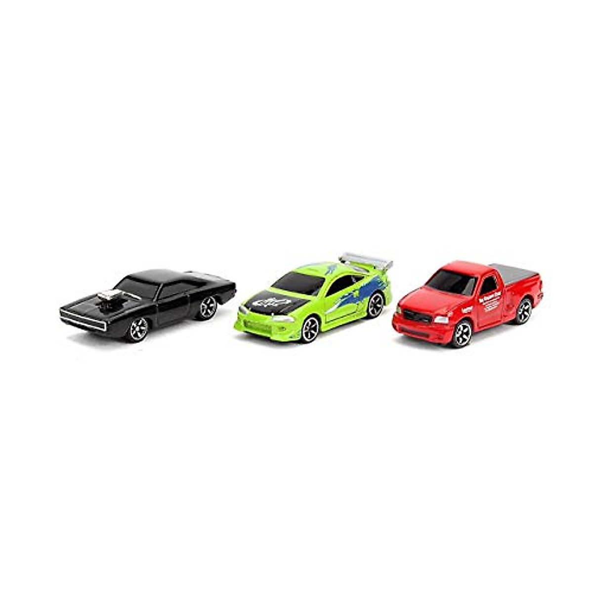 Fast & Furious 1.65" Nano 3-Pack Die-cast Cars, Toys for Kids and Adults