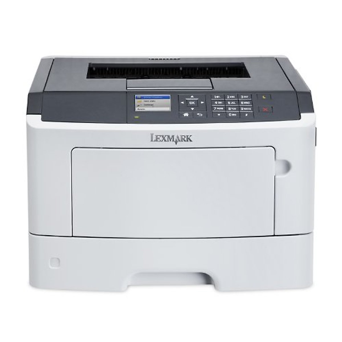 Lexmark MS510dn Compact Monochrome Laser Printer, Network Ready, Duplex Printing and Professional Features,Black/Grey
