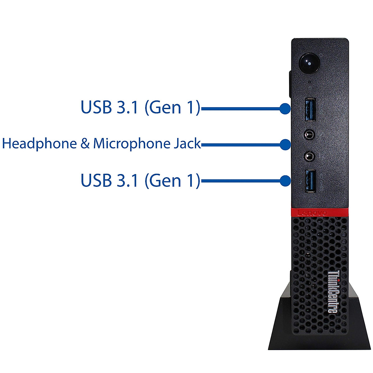 Lenovo ThinkCentre M900 Tiny Desktop Computer, Intel i5-6500T Upto 3.10GHz, 16GB RAM, 512GB NVMe SSD, 4K DisplayPort, Bluetooth, AC Wi-Fi, Windows 10 Pro (RENEWED)