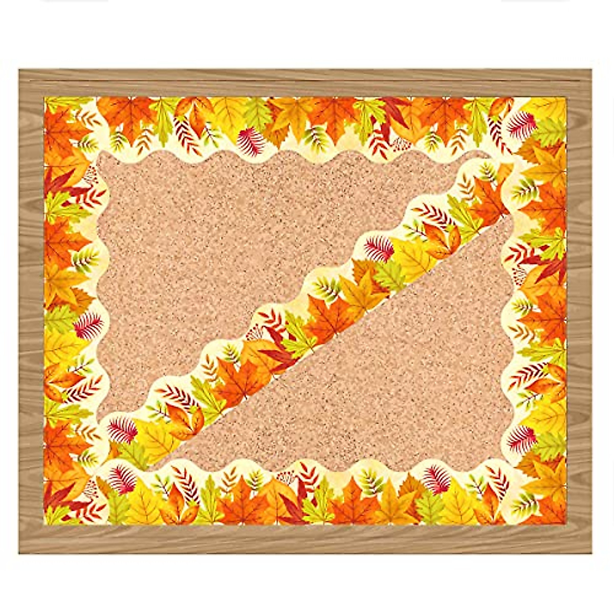 Fall Leaves Bulletin Board Border Autumn Border for Classroom Decoration 36ft