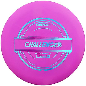 Discraft Putter Line Challenger Putt and Approach Golf Disc [Colors May Vary] - 170-172g