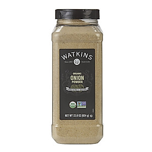 Watkins Gourmet Spice, Organic Onion Powder, Bulk Food Service Size, 22 oz (Pack of 1)