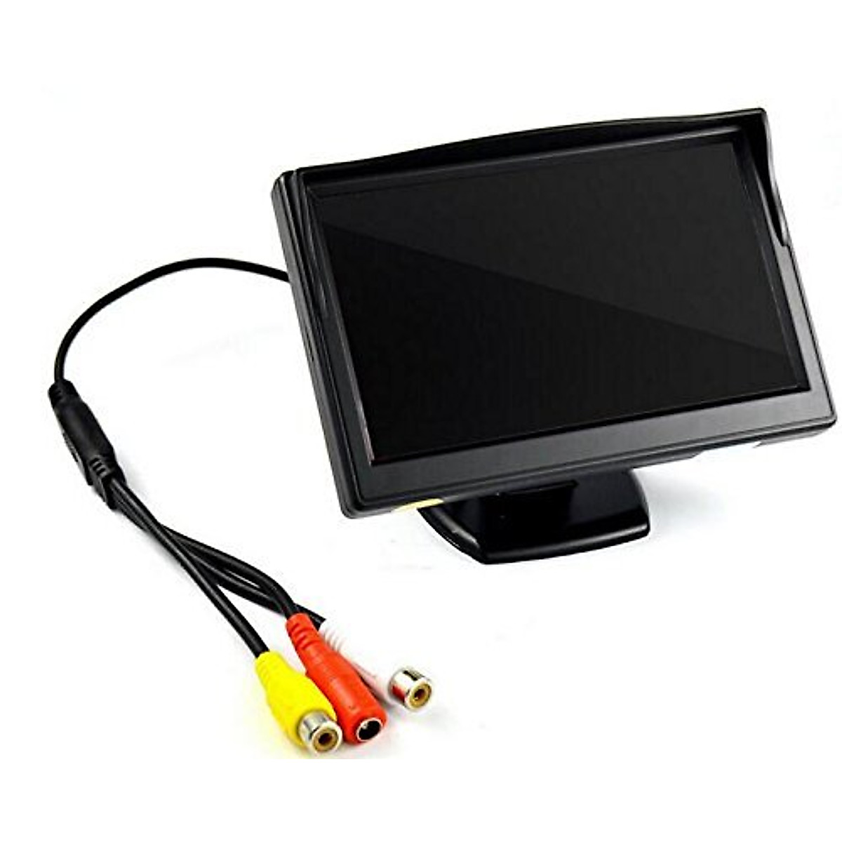 BONDWL 5" High Resolution HD 800480 Car Rearview TFT LCD Monitor Screen Car Vehicle Backup Monitor with 2ch Video for Car Rearview Backup Cameras/Car DVD/VCD/GPS/other Video Equipment