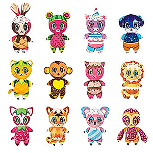 Scentco OMG Snuggle Me! Bedtime Buddies (Sleeping Bag series), Scented Surprise Collectible 10 inch Plush Toys (Mystery Blind Bag)