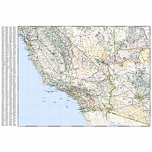 United States, California and Nevada Map (National Geographic Adventure Map, 3119)
