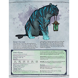 DUNGEON CRAFT Unpainted Miniatures, Compatible with DND, RPG, Tabletop Games, Roleplaying Figures for Your Dungeons & Dragons Quest, Mini Gaming Action Figures (The Spirit Guide)