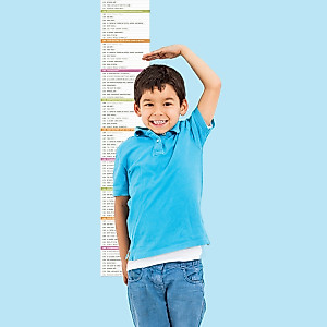 Luckies Of London I’m As Big As Height Measuring Growth Chart For Kids - Fun Wall Hanging Chart To Measure Growing Children
