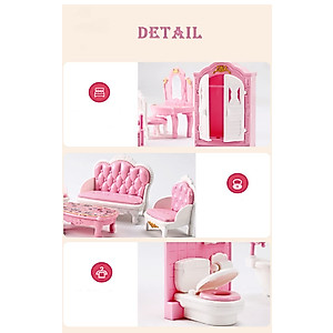 20 Pcs Mini Bathroom Set 1:12 Mini Living Room Set Miniature Accessories Miniature Furniture Accessories Model for Mini Dreamhouse